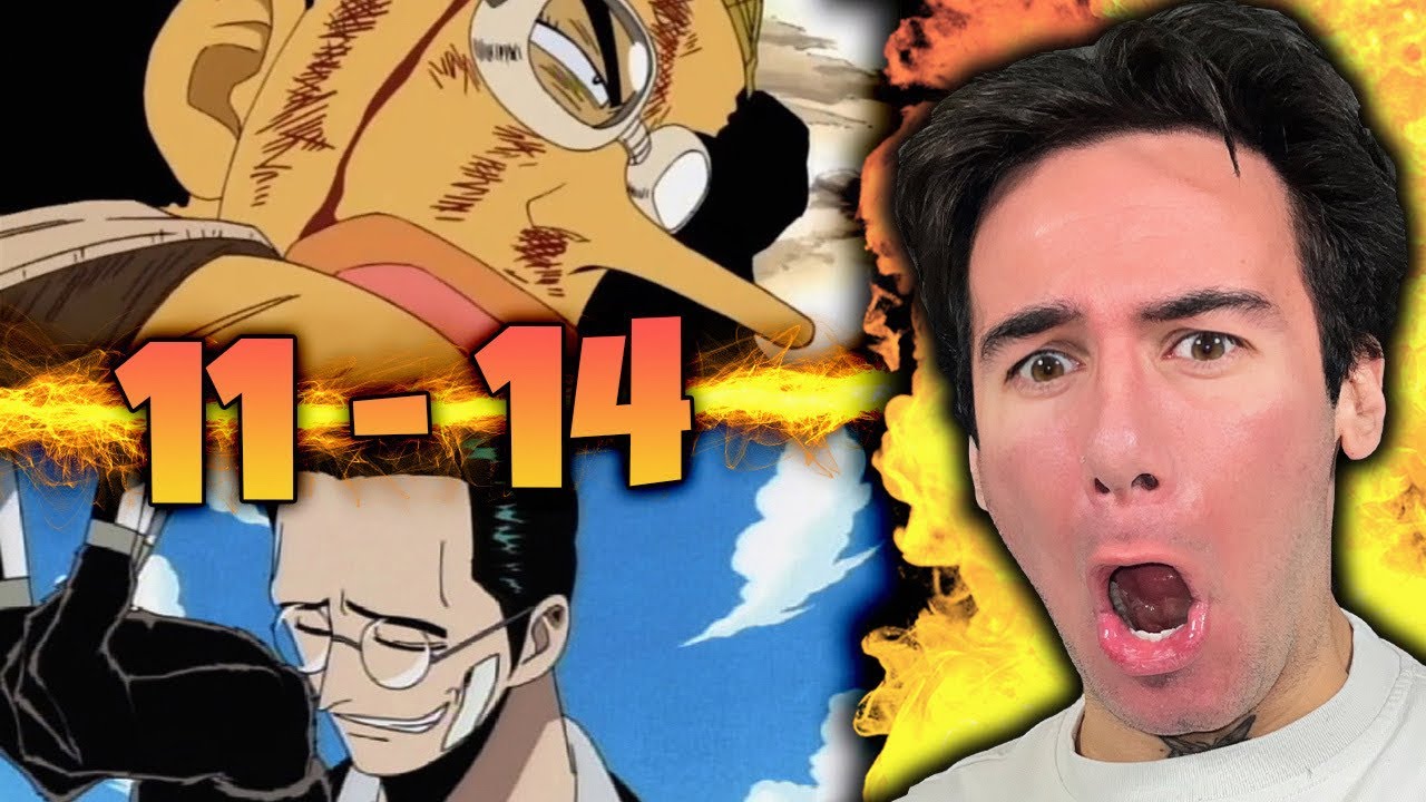 One Piece Episodes 11 14 Reaction Youtube