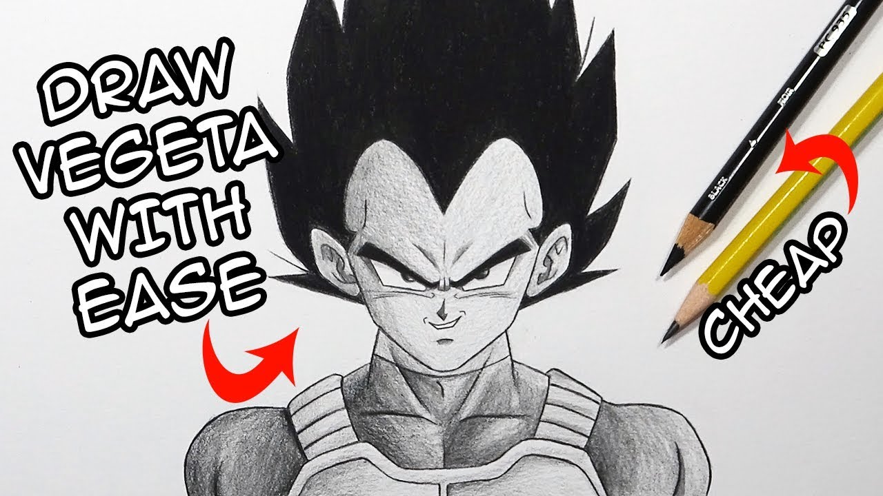Vegeta Face Drawing Easy At Mary Smithey Blog