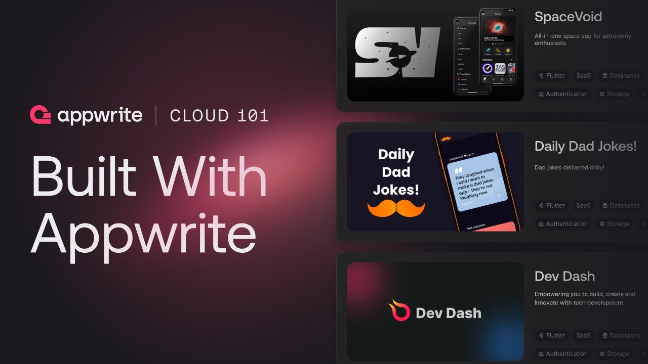 Built With Appwrite Project Showcase Youtube