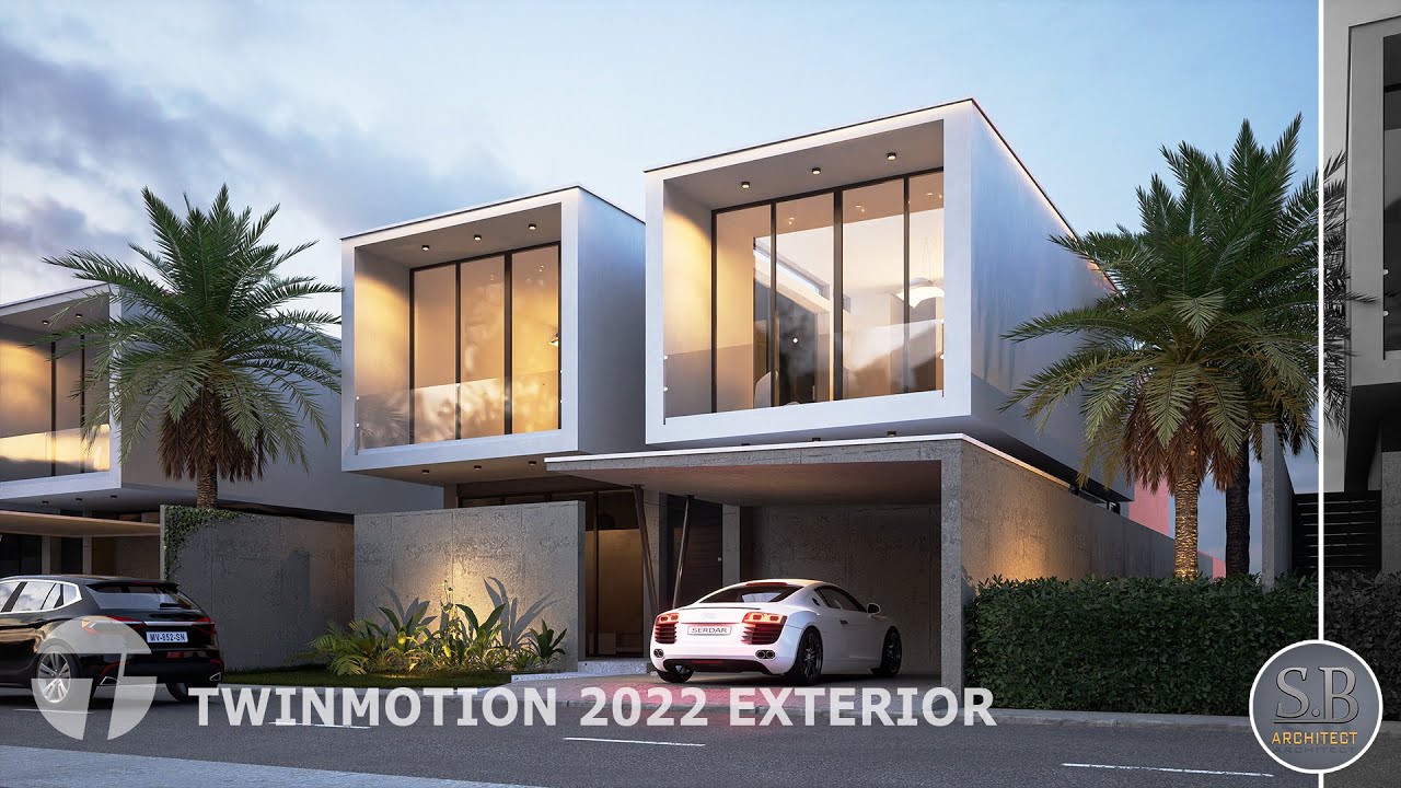 Twinmotion 2022 Exterior Render Remake Path Tracing 51 Off