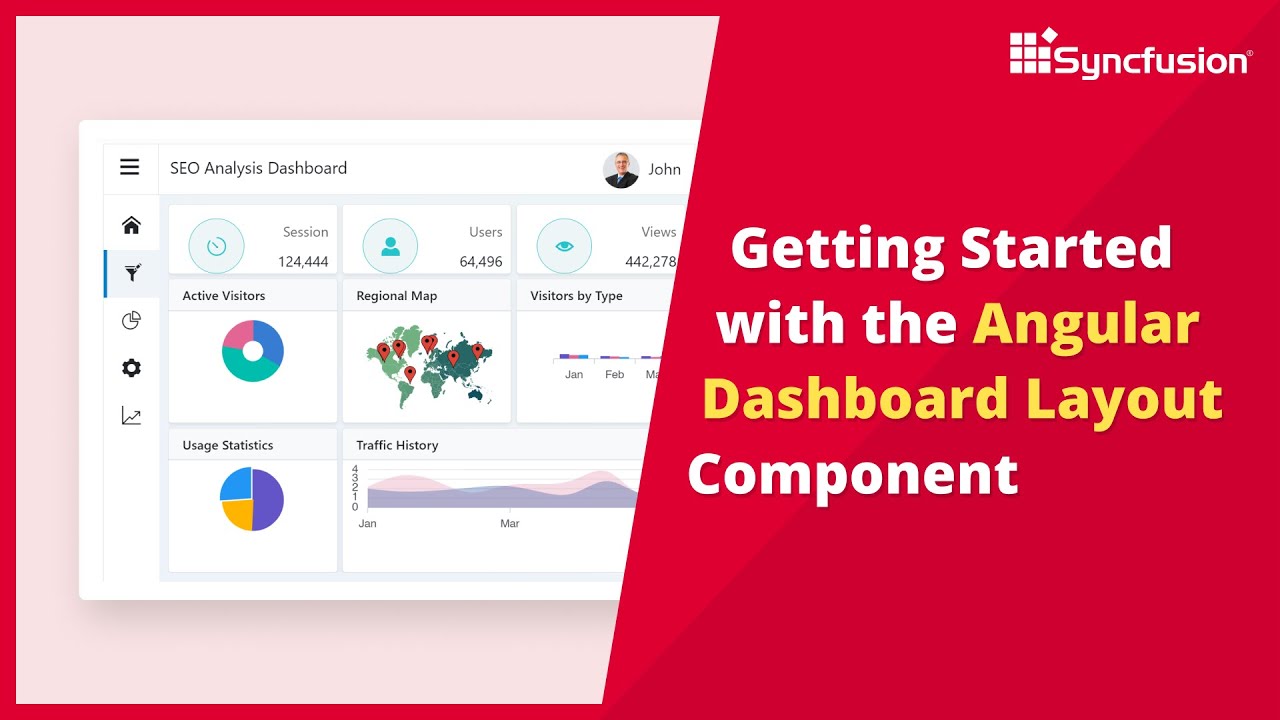 Getting Started With The Angular Dashboard Layout Youtube