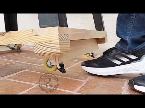 Base Con Llantas Para Sierra De Banco Video Completo Ar Bricolaje