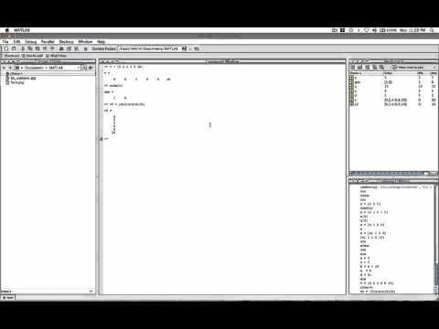 Matlab Tutorial Part 1 Youtube