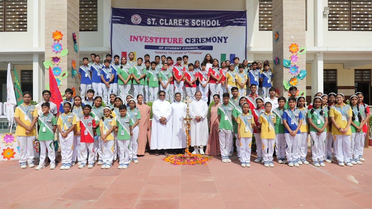 Investiture Ceremony 2025 2026 St Clare S School Unit 2
