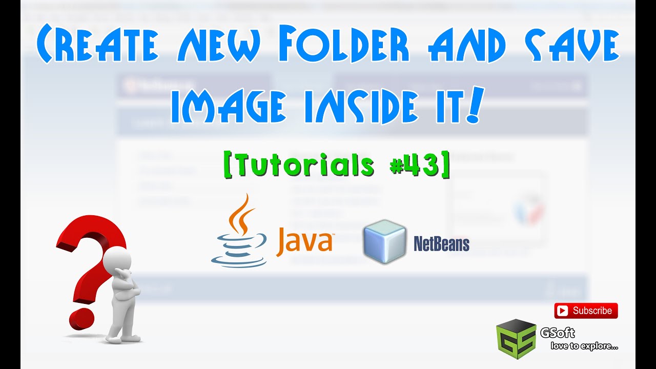 How To Save Image In New Directory Or Folder Using Java Netbeans Java