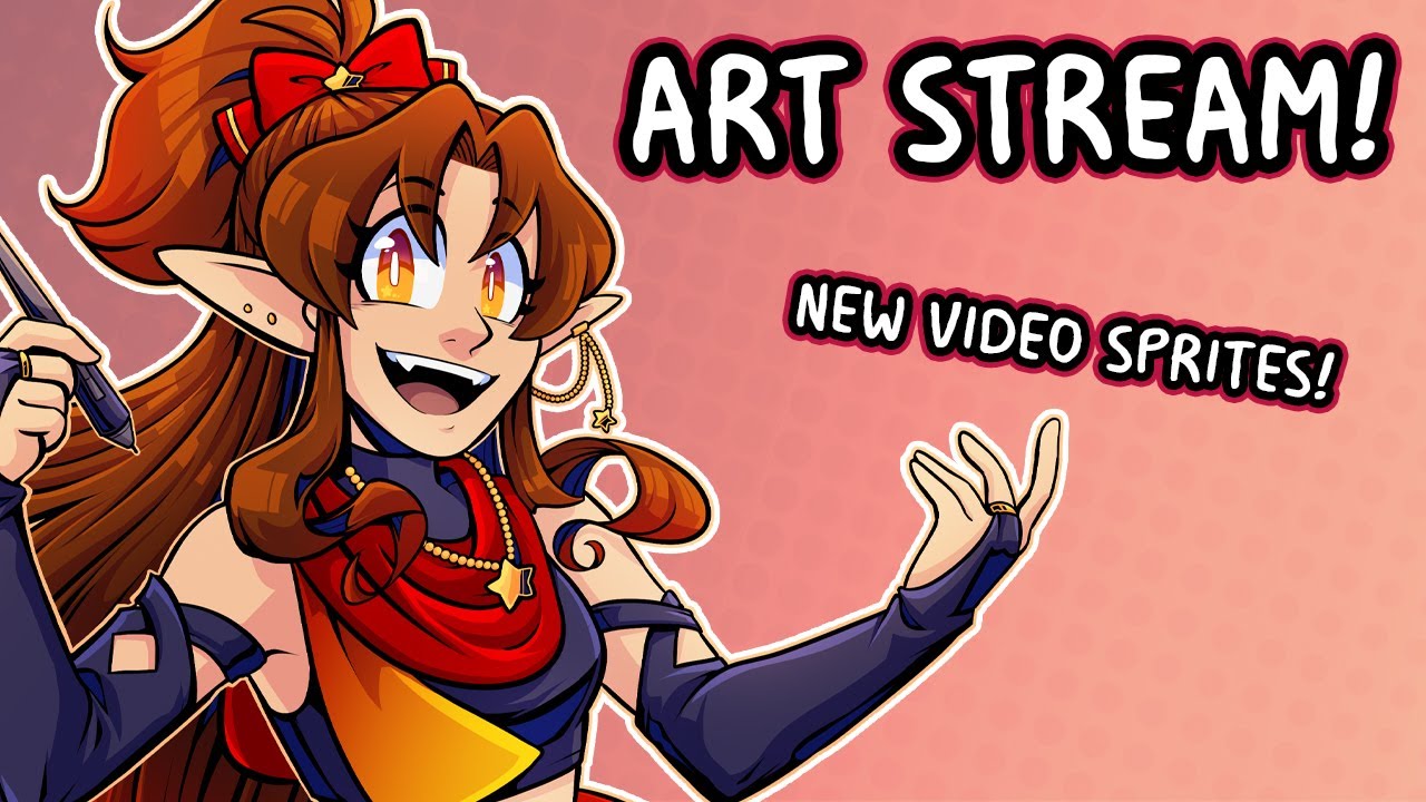 Drawing New Video Sprites Youtube