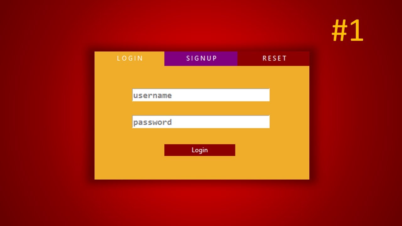 Login Screen Tkinter Python 1 Youtube