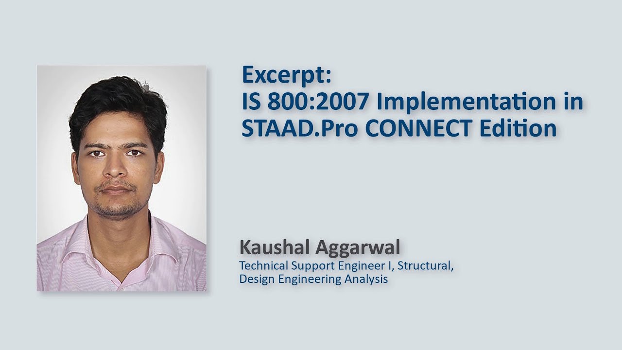 Using Staad Pro 2007 Latstrategic