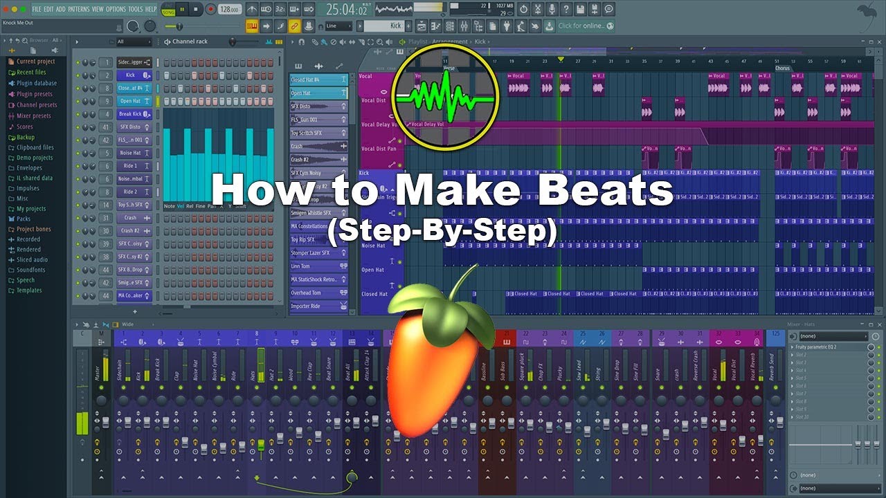 How To Make Beats For Beginners Step By Step In Fl Studio Youtube