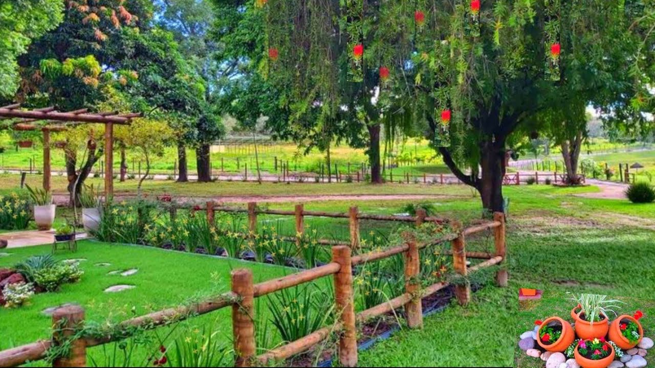 Decore Seu Quintal No Sítio Com Uma Seleção De Inspirações Youtube