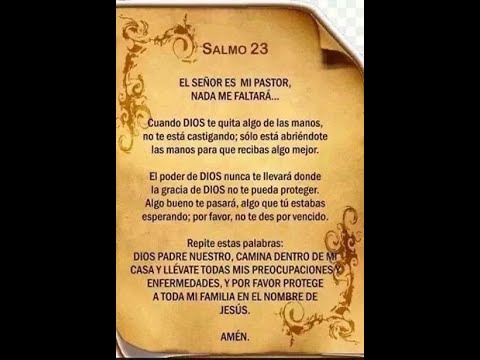 Salmo 23 Poderoso Biblia Latinoamericana El Buen Pastor Salmo De David
