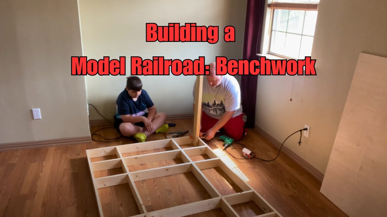 Building A Model Railroad Benchwork Youtube