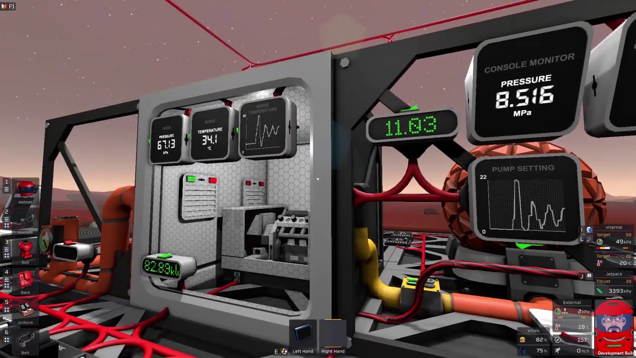Stationeers Experimental Project Gas Fuel Generator Youtube