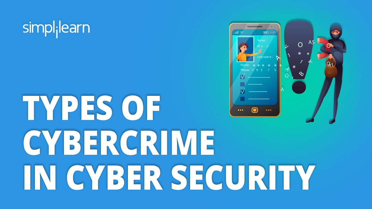 рџ ґ Types Of Cybercrime In Cyber Security Cybercrime And Its Types