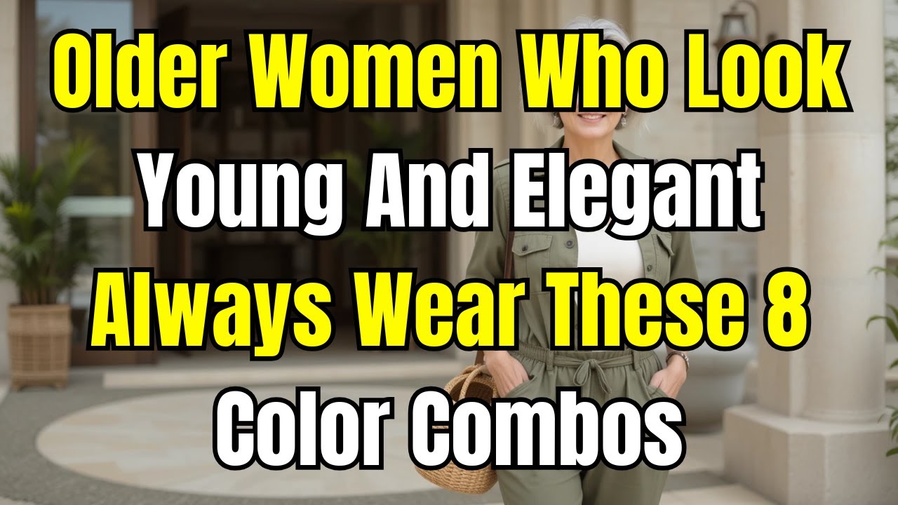 8 Color Combinations That Make Older Women Look Expensive Younger And