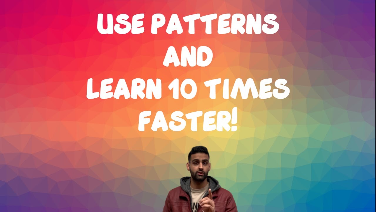 How To Use Patterns To Improve Language Learning Simple Tip Youtube