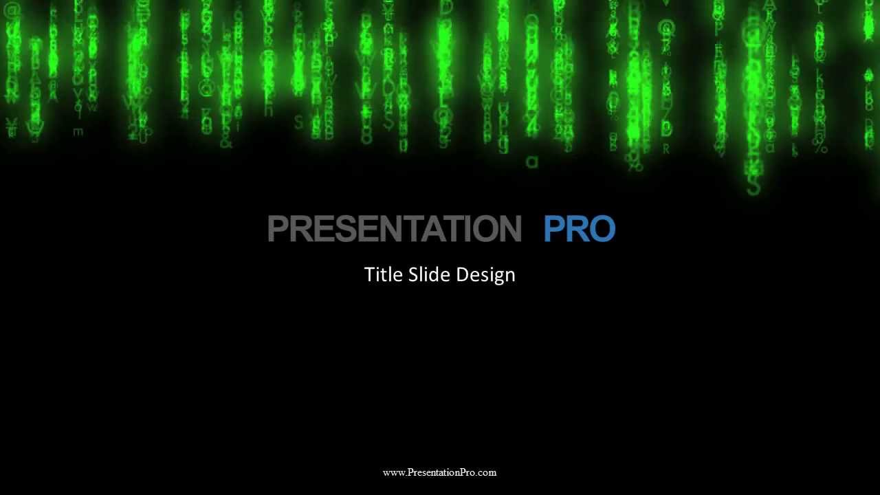 New Template Matrix Rain Youtube