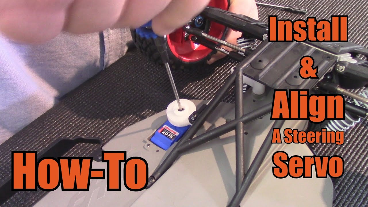 Install Align A Steering Servo How To Youtube