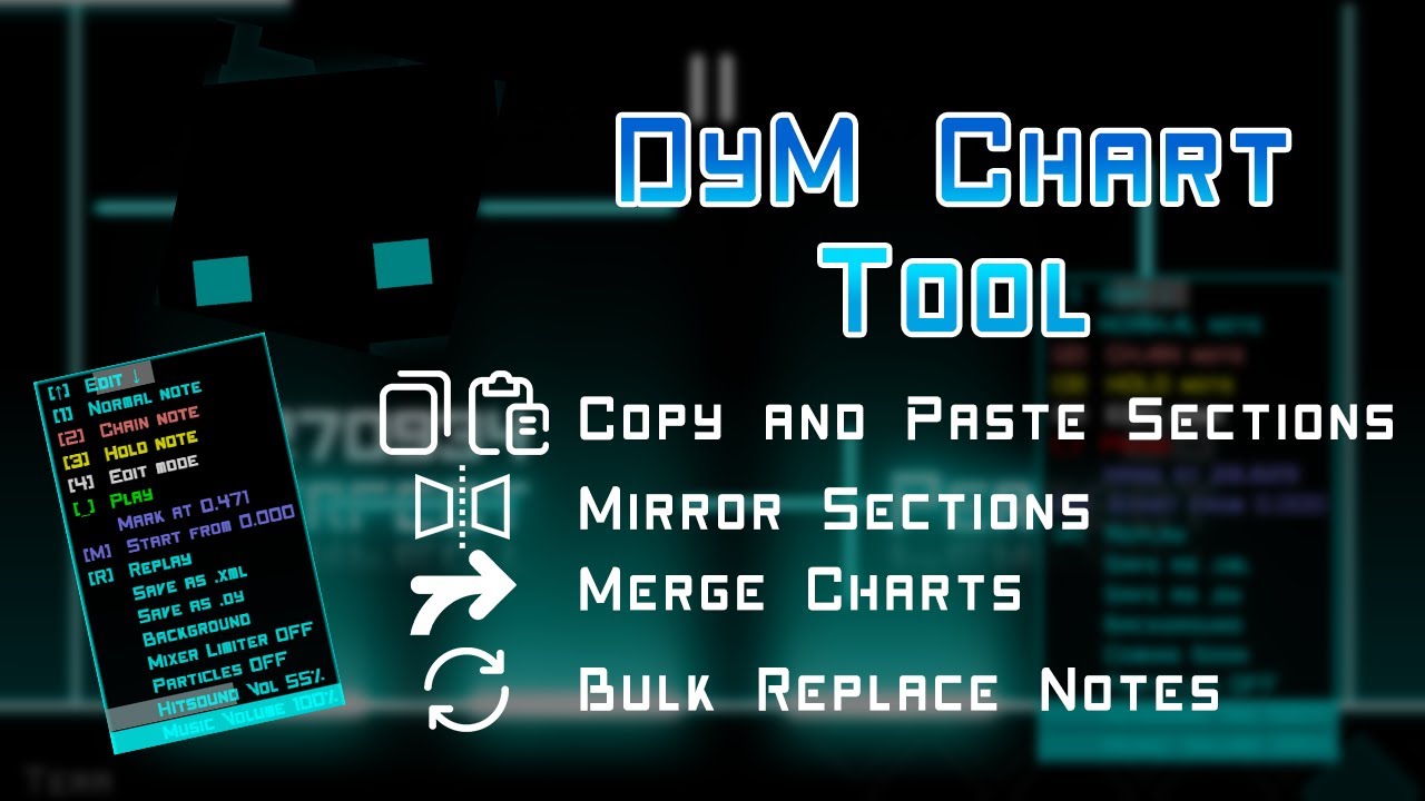 Outdated Dym Chart Tool Tutorial Copy Paste Merge Mirror Swap