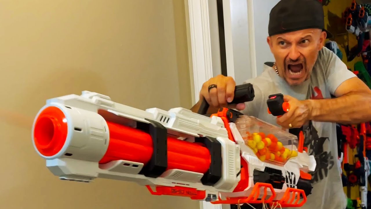 All Of Nerf Heavy Weapons Guy Macdannygun Youtube