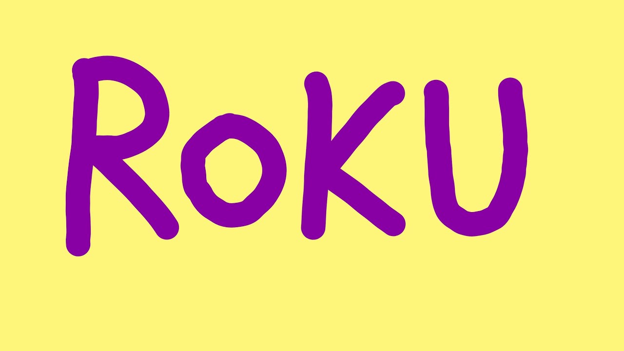 How To Draw The Roku Logo Youtube
