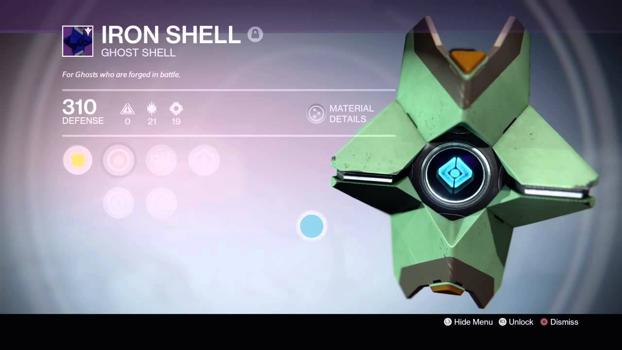 Destiny The Iron Banner Ghost Shell Youtube