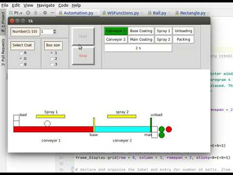 Python 3 Tkinter Gui Animation Youtube