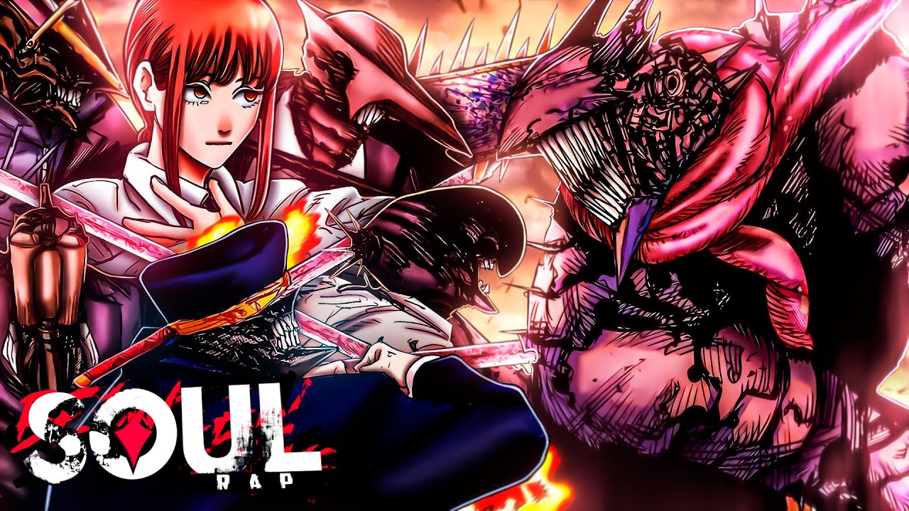 Denji Vs Makima Chainsaw Man El Héroe Del Infierno Soulrap Ft