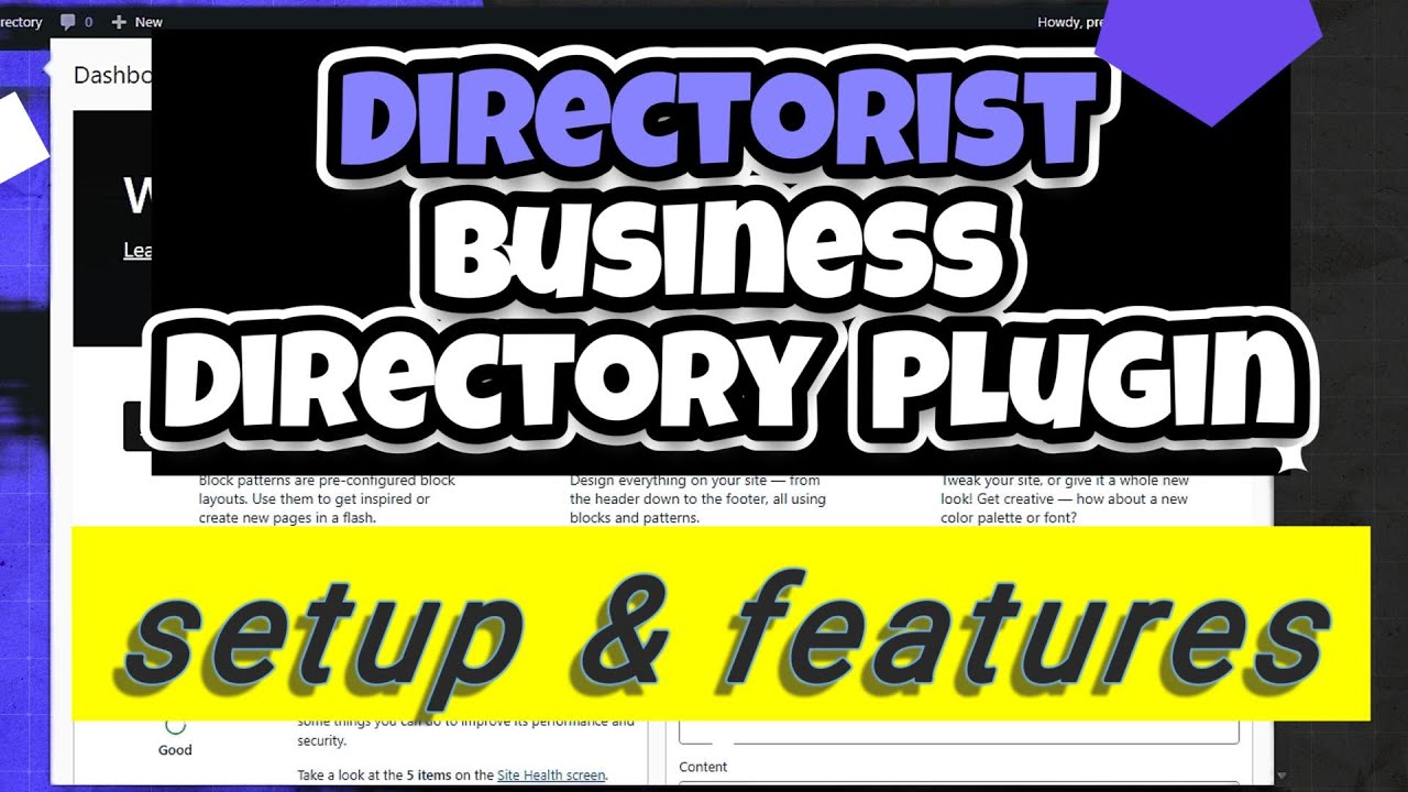 Directorist Plugin Tutorial Build Directory Website In Minutes Youtube