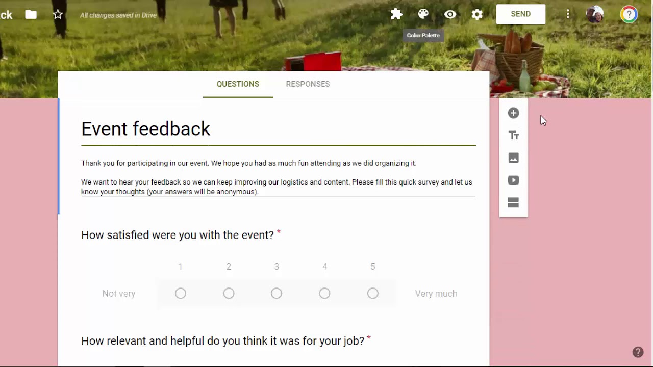 Cute Google Form Templates