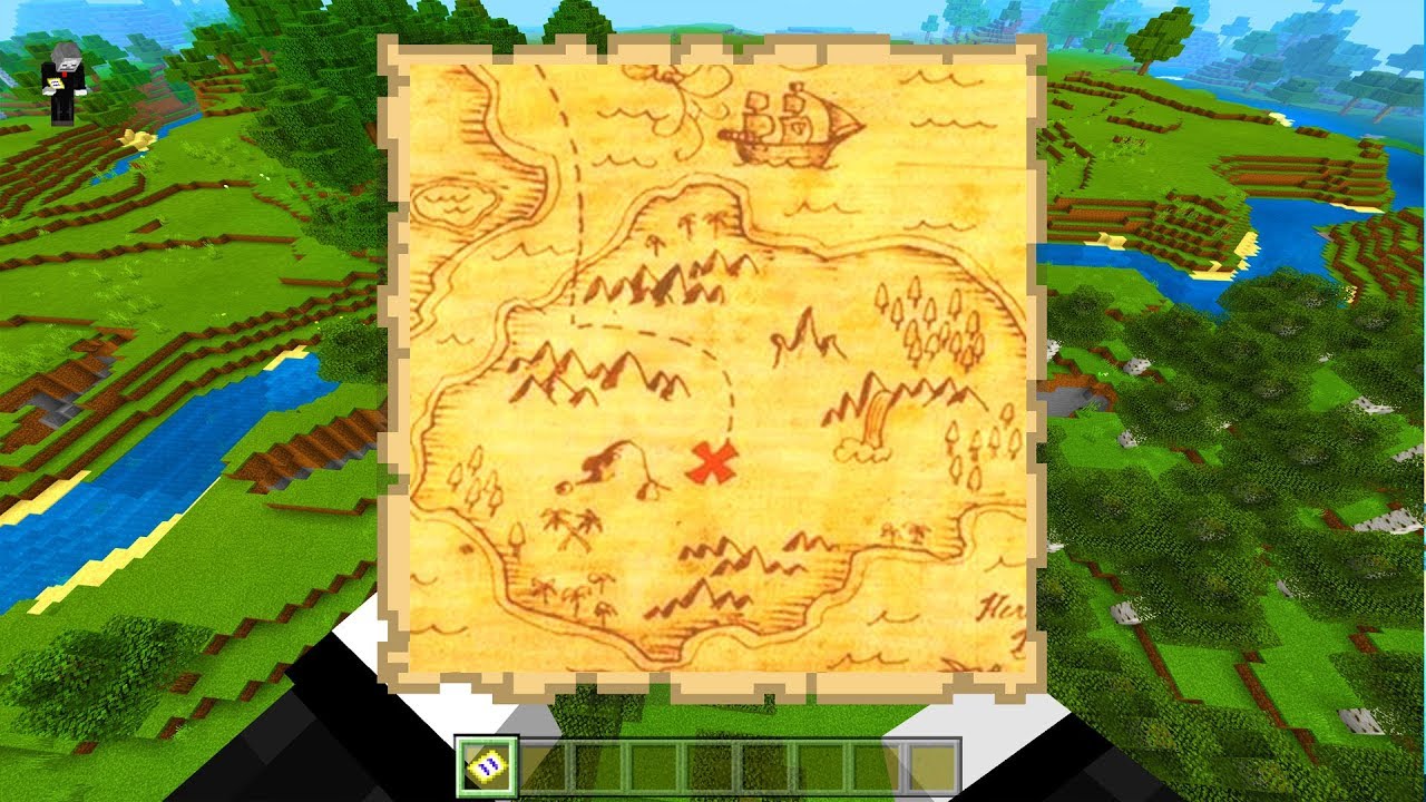 Minecraft Treasure Map
