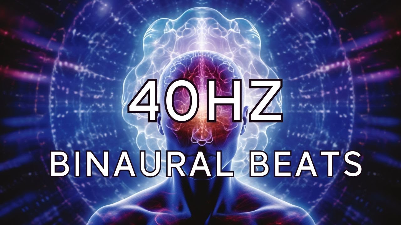 Gamma 40 Hz Binaural Beat Pure Tone Promote Relaxation Eliminate