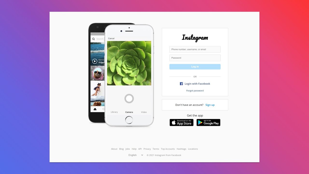 Instagram Login Page Using Html And Css Youtube
