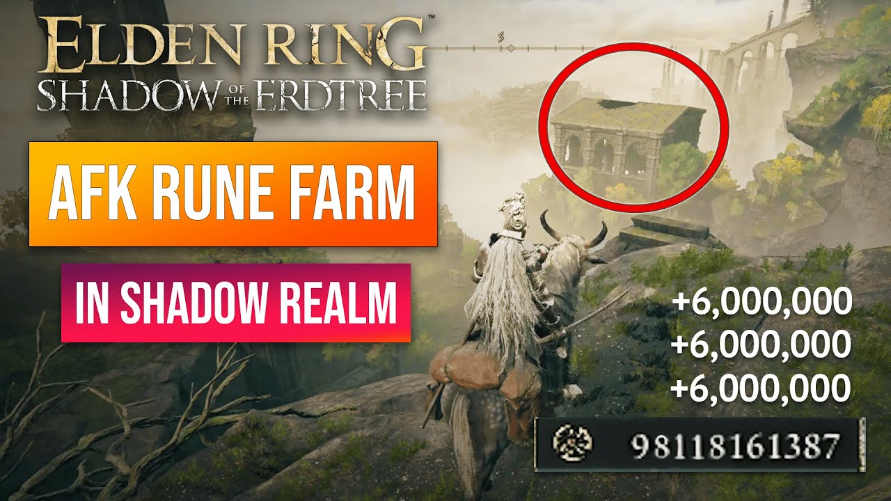 Elden Ring Rune Farm Easy Rune Farm In Dlc 600k Runes Per Minute
