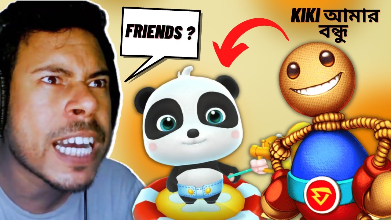 Kick The Buddy Talking Panda Kiki Are Friends Subroto Gaming