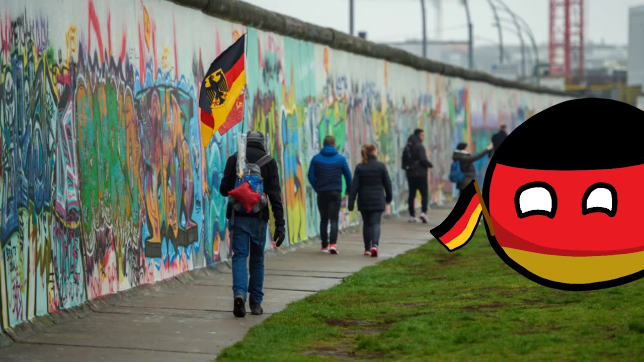 The Berlin Wall Countryballs Art By Kaitian Youtube