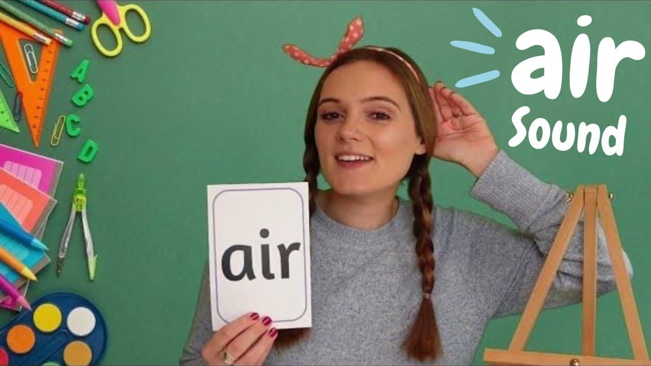 Air Sound Phonics Learn To Read With Air Words British Teacher
