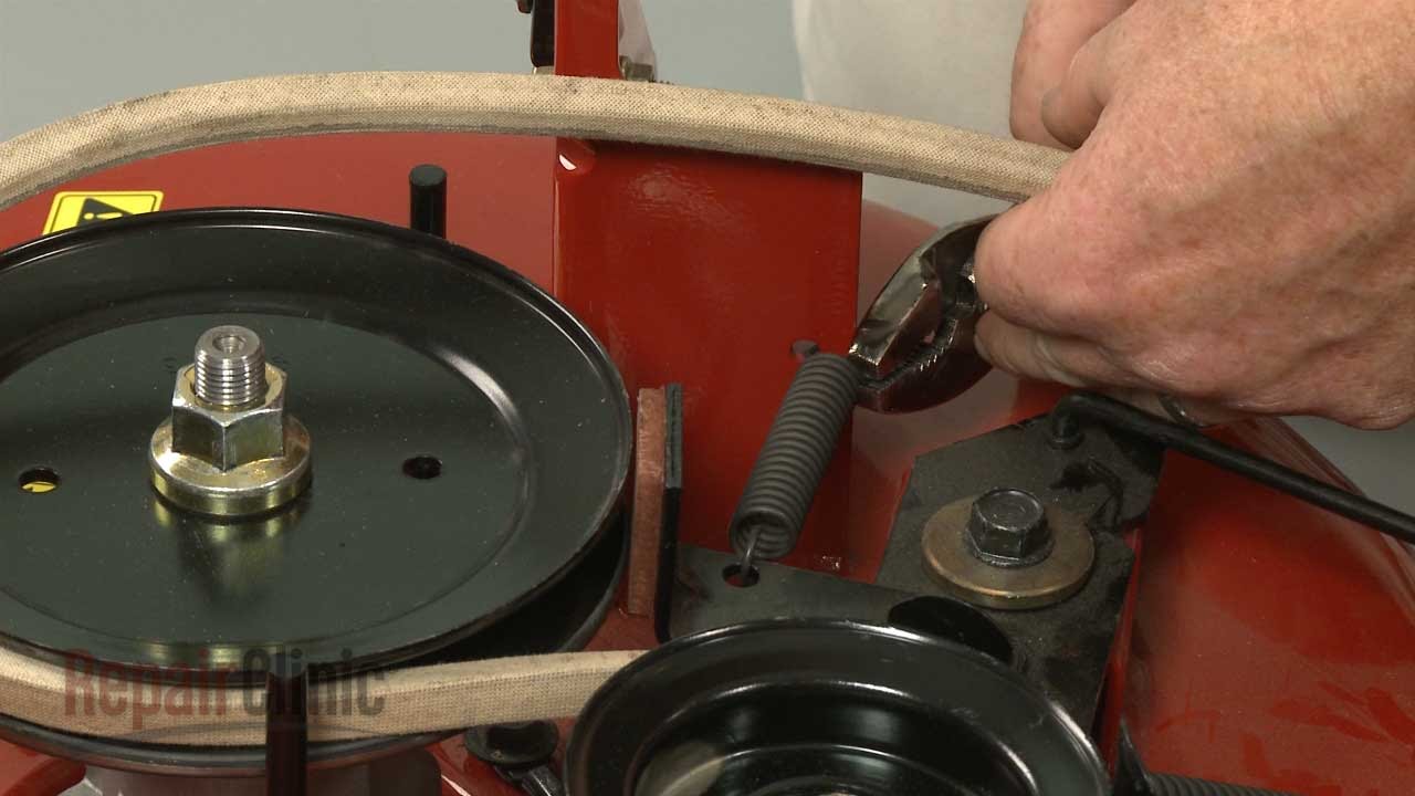 Craftsman Riding Lawn Mower Deck Return Spring 532401971 Youtube