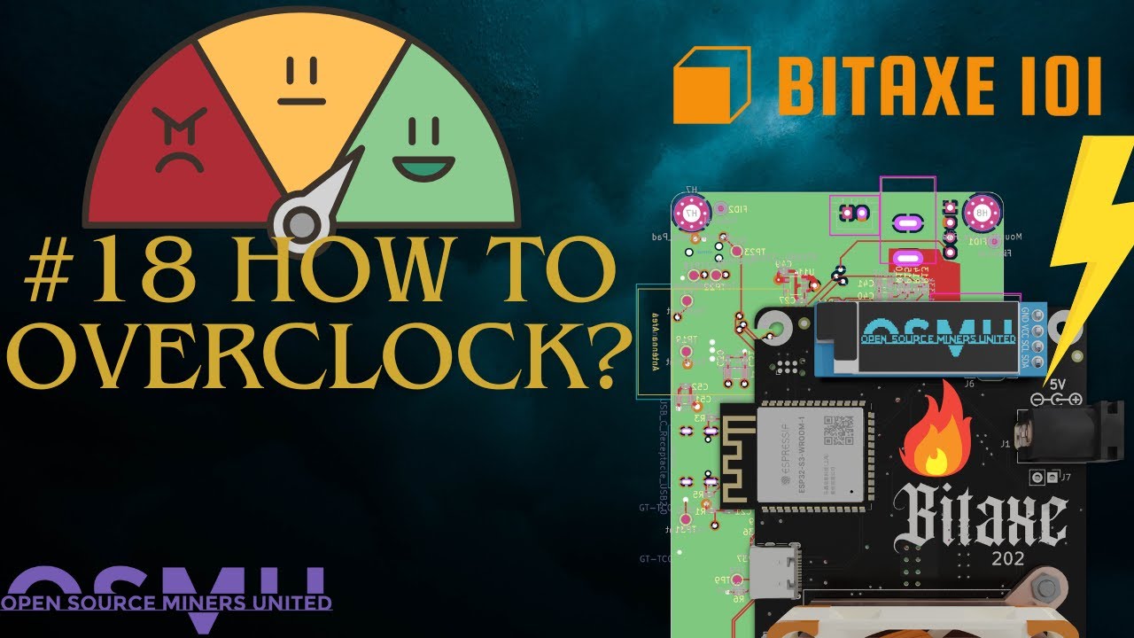 Bitaxe 101 Overclock Your Bitaxe Youtube