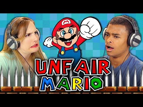 Unfair Mario React Gaming Youtube