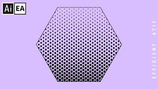 5 Steps Only How To Make Halftone Dots Shape With Adobe Illustrator