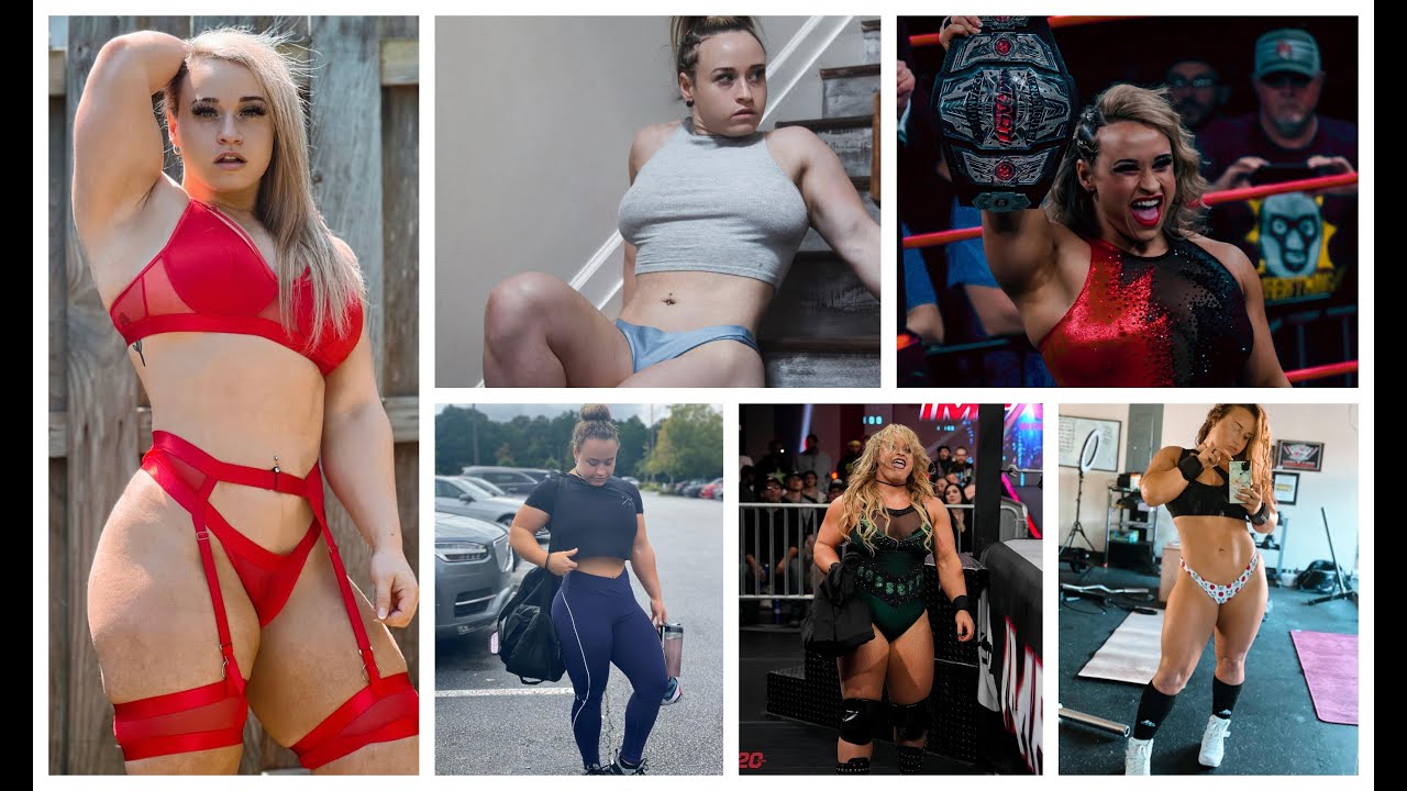 Jordynne Grace Muscle Girl Profesional Wrestler Powerlifter