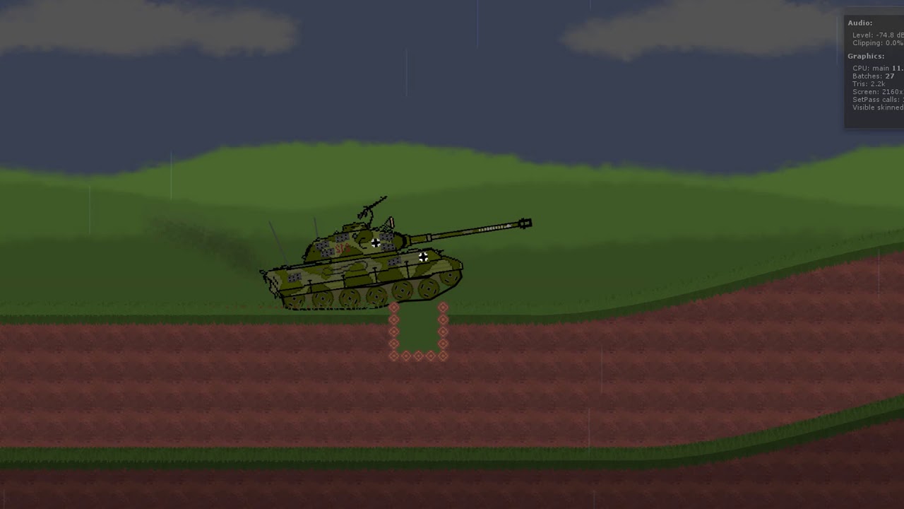 2d Tank Game Unity Youtube