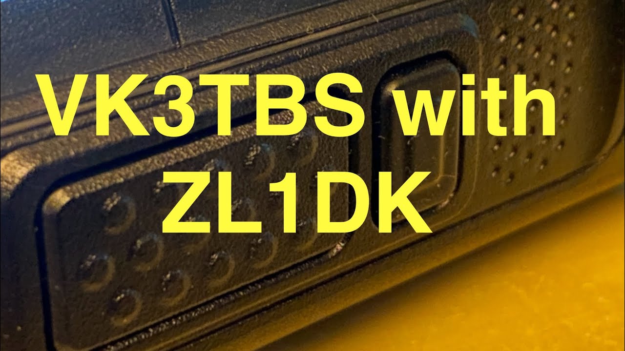 Vk3tbs With Zl1dk Youtube
