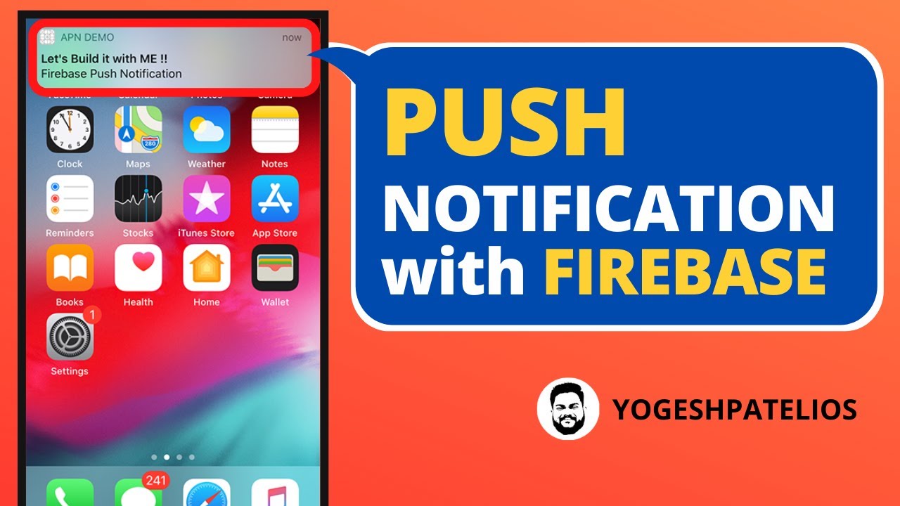 Swift 5 Xcode 11 Push Notifications With Firebase Ios Hindi Youtube