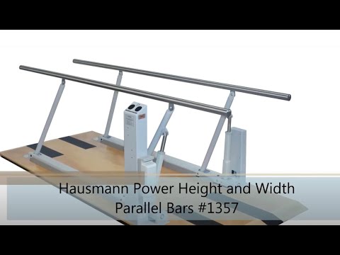 Battery Powered Height Width Parallel Bars 1357 Hausmann