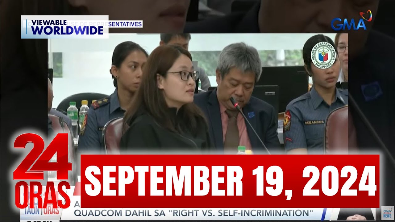 24 Oras Express September 19 2024 Hd Youtube