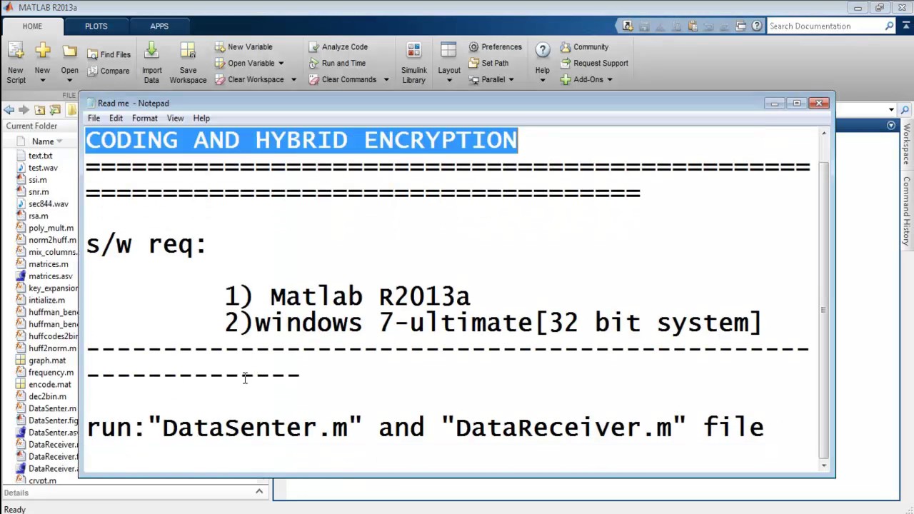 Audio Steganography Matlab Code Projects Youtube