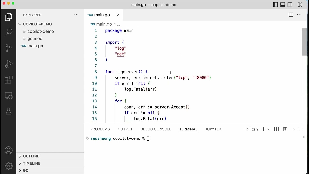 Copilot Demo Using Vs Code Youtube