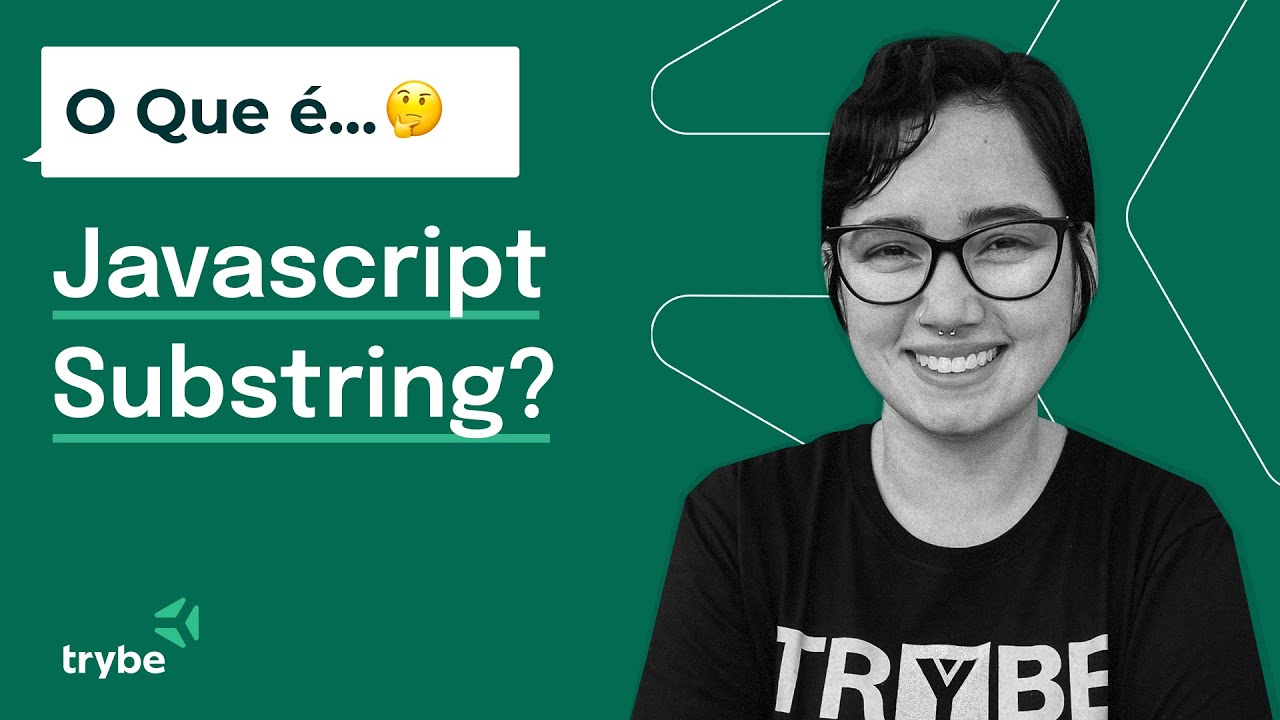 O Que é Javascript Substring Youtube